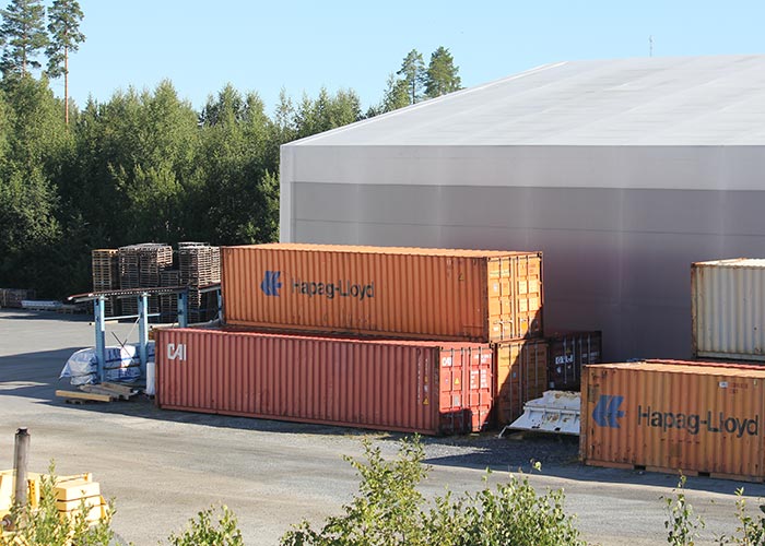 Container stocking - PP-Logistiikka